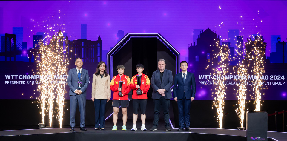 WTT Champions Macau 2024: Promovendo 'Turismo + Desporto' e ...